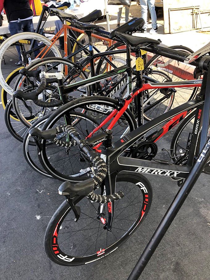 Bicycle heaven for wheel enthusiasts! From sleek road racers to practical commuters, these rides await their next adventure on Oakland's scenic paths.