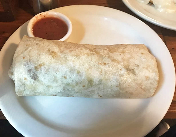 The breakfast burrito &ndash; nature's most perfect food delivery system. Wrapped with the precision of a Christmas present you actually want.