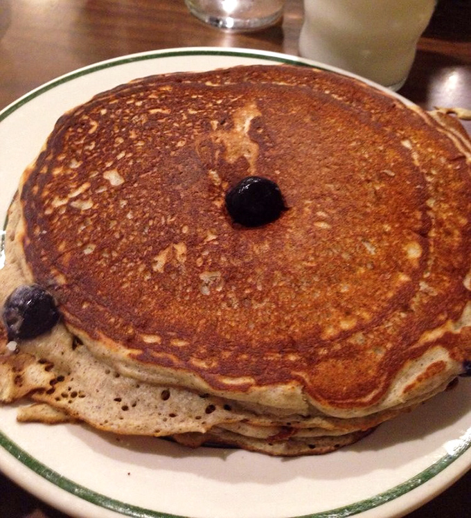 These buckwheat blueberry pancakes are so massive they practically need their own zip code&mdash;and every inch is delicious territory.