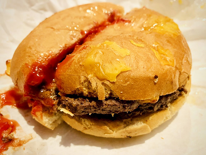 This burger carries itself with the confidence of a quarterback in the pocket - messy, magnificent, memorable.
