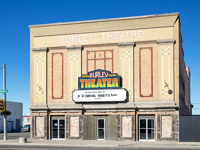 The Burley Theatre stands as a cultural cornerstone, its vintage marquee promising entertainment that doesn't require a second mortgage or parking garage navigation.