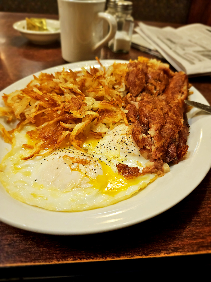 Country-fried perfection meets sunny-side up eggs and crispy hash browns&mdash;the breakfast trinity that's been saving mornings since time immemorial.