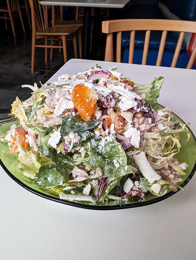This isn't just any salad&mdash;it's a celebration in a bowl. Fresh, vibrant, and substantial enough to satisfy even the most committed carnivore.