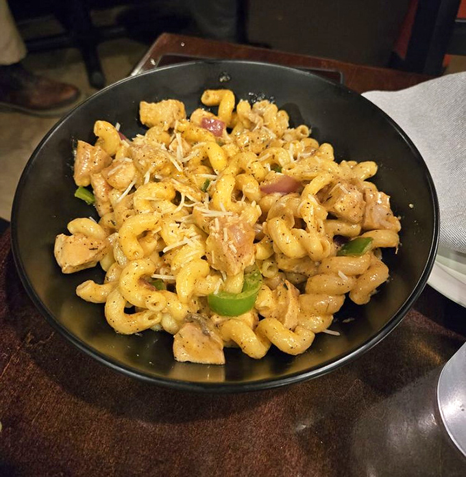 Mac and cheese that makes you question why anyone would ever eat the boxed stuff &ndash; comfort food elevated to an art form.