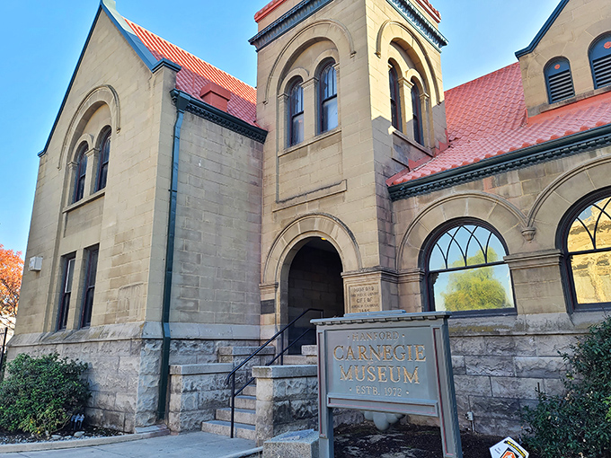 The Carnegie Museum's magnificent stonework reminds us that libraries were once palaces of knowledge&mdash;and this one got the royal treatment it deserved.