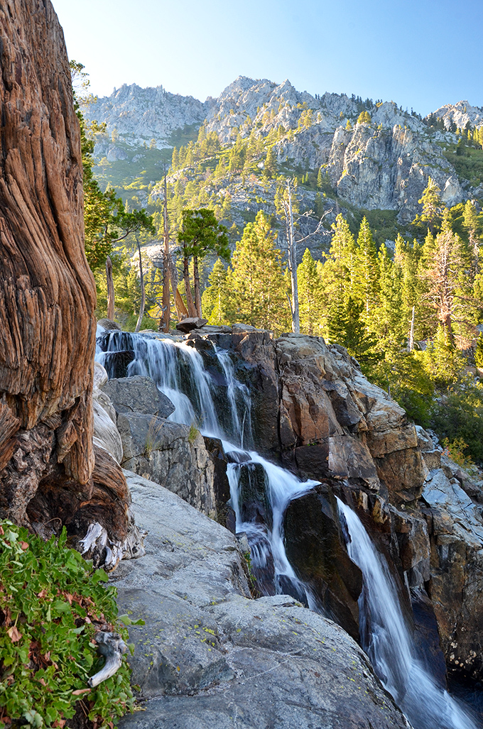 Mother Nature's version of a multi-tiered fountain, except this one comes with surround sound and no admission fee.