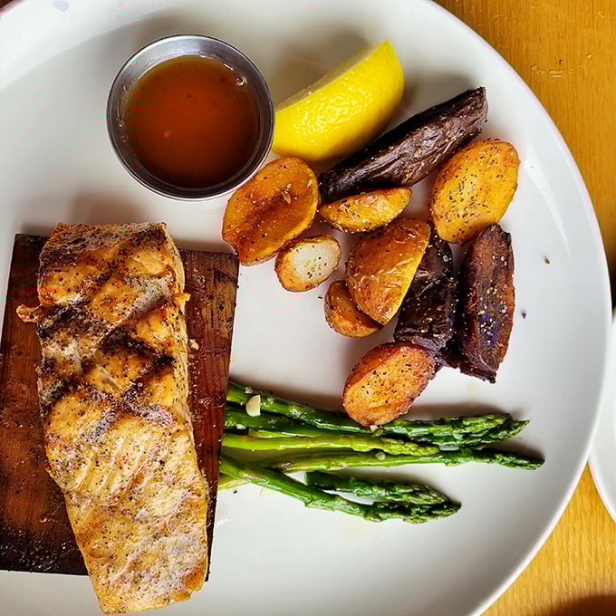Cedar-plank salmon&mdash;where fish meets fire in a smoky romance that's been perfecting itself since the first Northwest campfire.