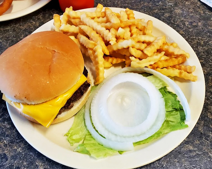 Even the cheeseburgers demand respect at this breakfast institution. That melty American cheese and golden fries prove Mary Lou's doesn't mess around at lunch either.