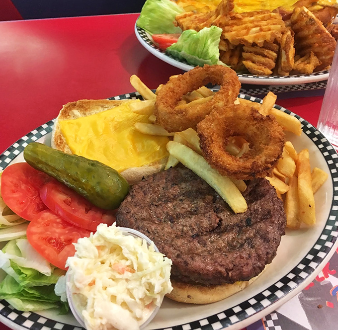 This isn't just a burger&mdash;it's a masterpiece of beef, cheese, and toppings that makes fast food chains weep with inadequacy.