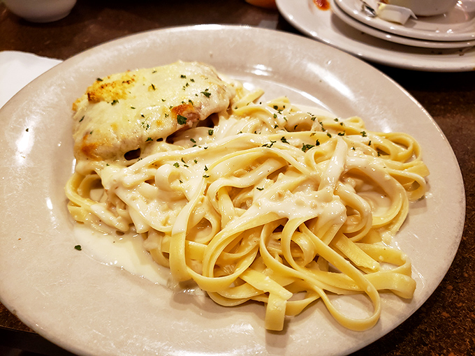 These ravioli pillows of perfection come dressed in sauce like they're heading to their own delicious prom night.
