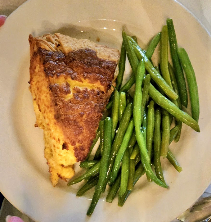 That golden cornbread crust could make your grandmother jealous, and she'd probably admit it.