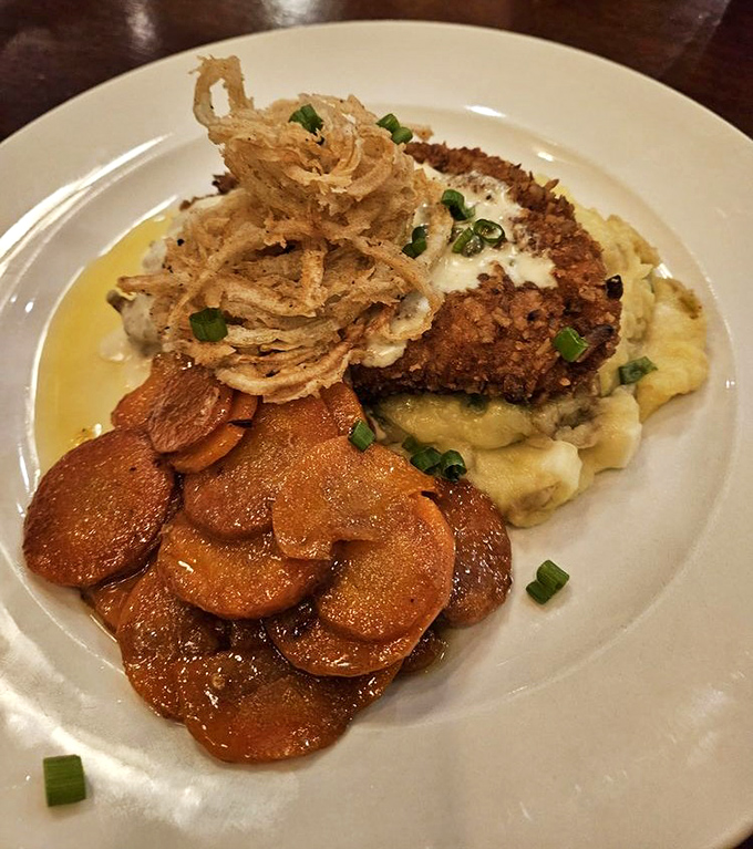 Chicken schnitzel so impressive, it could make a Viennese chef weep tears of joy.