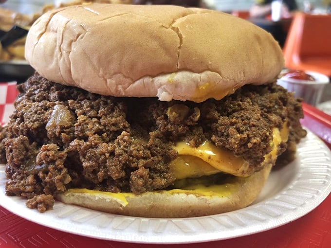 The chili cheeseburger doesn't just satisfy hunger &ndash; it eliminates it from your vocabulary for the next eight hours. Napkins: not optional.