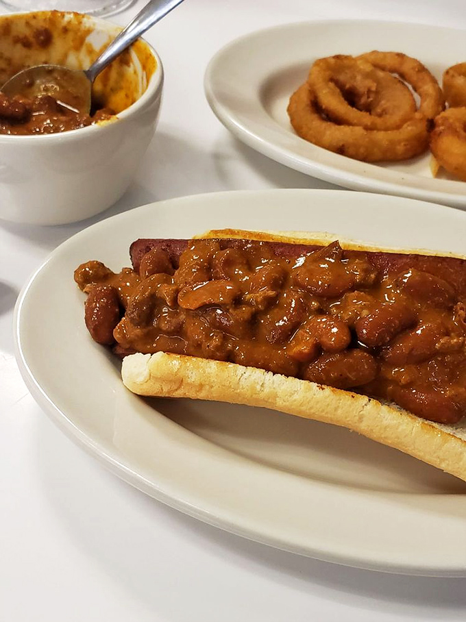 Chili so good it deserves its own zip code. When comfort food gets a PhD in satisfaction.