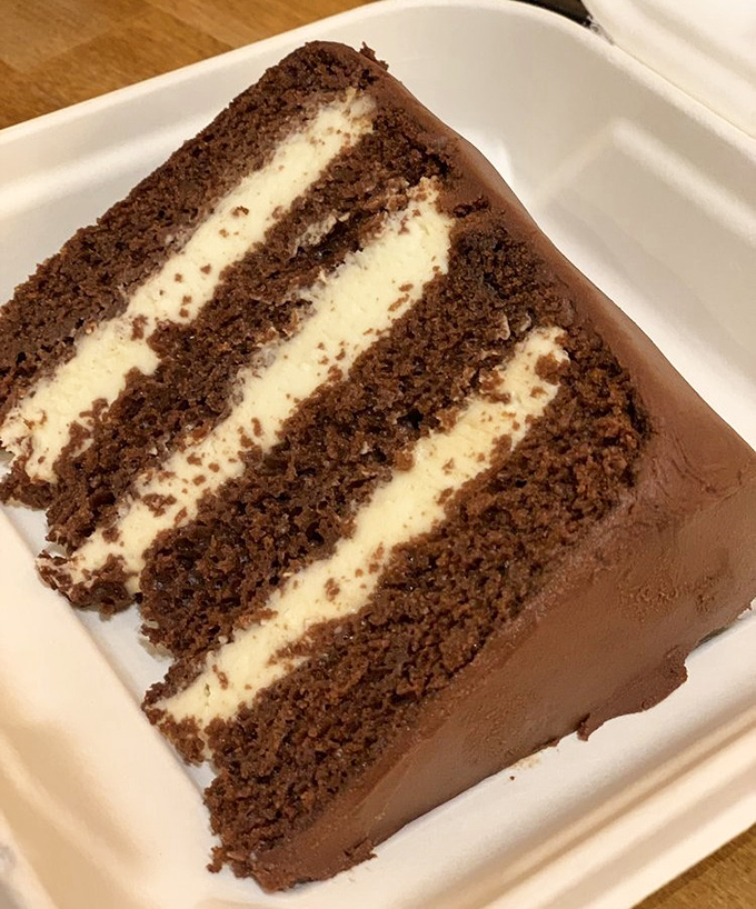 Layer upon layer of chocolate decadence with cream filling that would make a pastry chef weep&mdash;this cake doesn't just satisfy cravings, it creates lifelong memories.