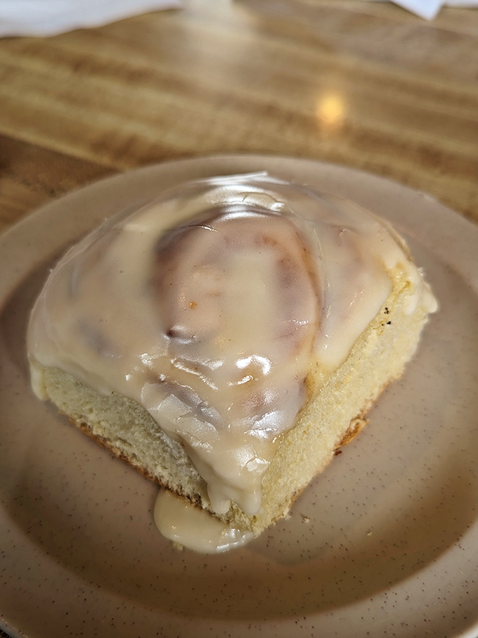 A cinnamon roll that doesn't just speak to you&mdash;it serenades you with buttery, cinnamon-scented promises of happiness.