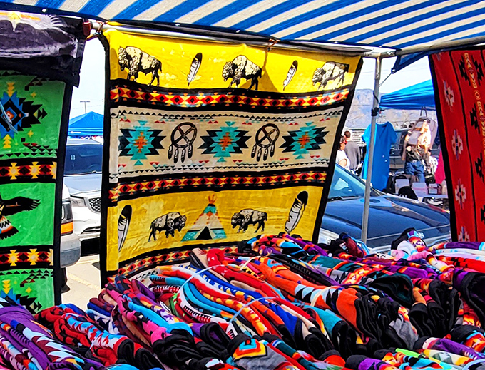 Buffalo, dreamcatchers, and vibrant geometrics&mdash;oh my! These aren't just blankets; they're wearable art that keeps both body and soul warm.