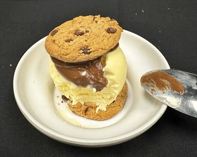 The Cookie Sandwich isn't just dessert &ndash; it's therapy in edible form, with ice cream playing matchmaker between two cookies.