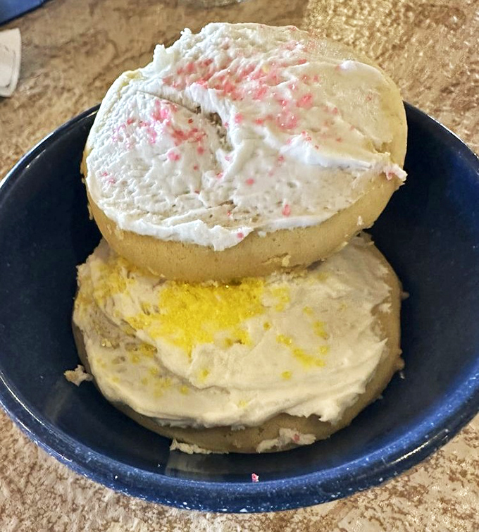 These cookies don&rsquo;t mess around&mdash;soft, sweet, and unapologetically generous with the frosting.