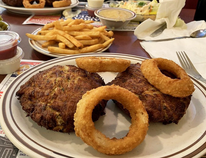 These crab cakes and onion rings aren't just food&mdash;they're edible proof that sometimes the simplest pleasures deliver the most satisfaction.