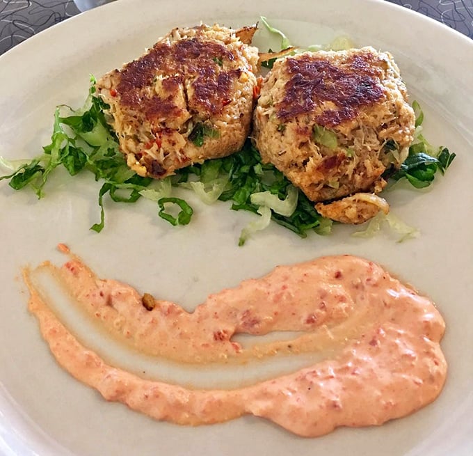 These crab cakes aren't just good&mdash;they're "text your friends immediately" good, with a sauce that deserves its own fan club.
