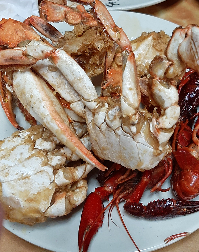 These crab legs have traveled further than most people's vacation plans, and they're worth every mile.