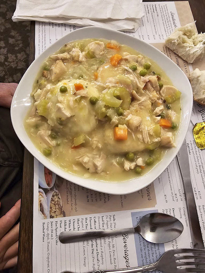 Creamed chicken that's basically a warm hug in bowl form, proving that simple ingredients can create extraordinary comfort.