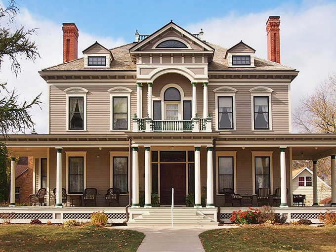 The Historic Dayton House stands as Worthington's architectural crown jewel, its restored Victorian elegance inviting visitors to step back in time.