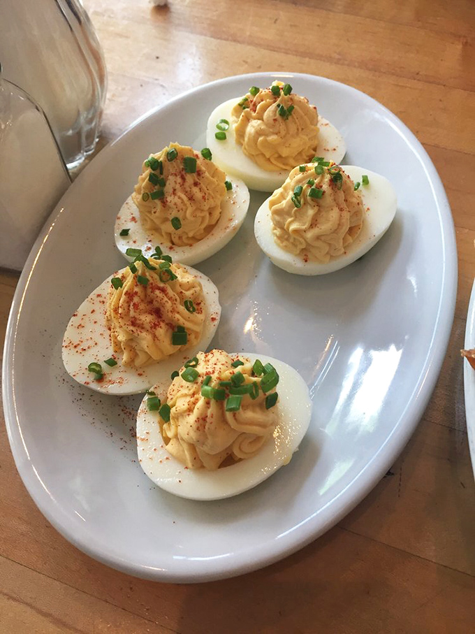 These deviled eggs&mdash;piped with creamy perfection and dusted with paprika&mdash;prove that sometimes the simplest classics make the most elegant starters.