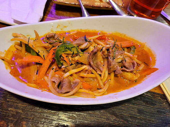 This curry doesn't just bring the heat&mdash;it tells a story of complex flavors, with vegetables and meat swimming in a sauce worth bottling.