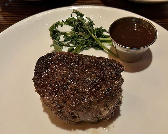 A perfectly cooked filet mignon that doesn't need fancy tricks &ndash; just quality beef treated with the respect it deserves.