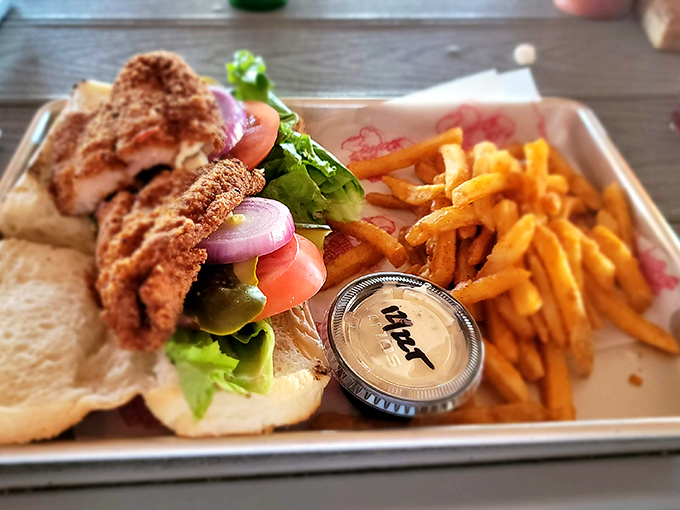 Not all heroes wear capes&mdash;some come on fresh bread with crispy coating. This fish sandwich brings the ocean to central Florida with every bite.