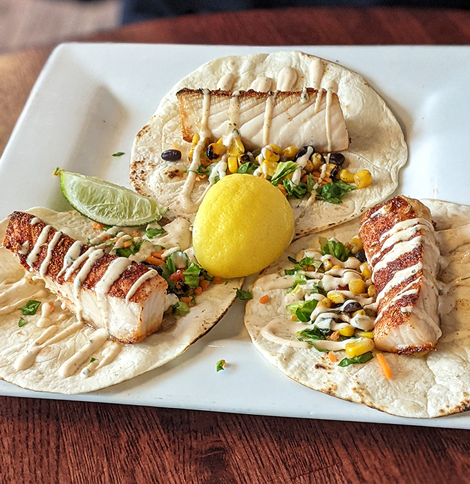 These fish tacos aren't just a meal&mdash;they're a vacation on a plate, complete with a corn salsa that's throwing its own little fiesta.