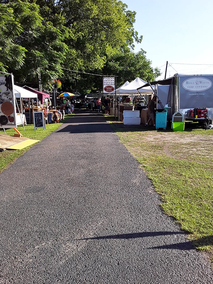 Local markets bring vendors and bargain-hunters together, proving that entertainment in Brewton doesn't require emptying your wallet.