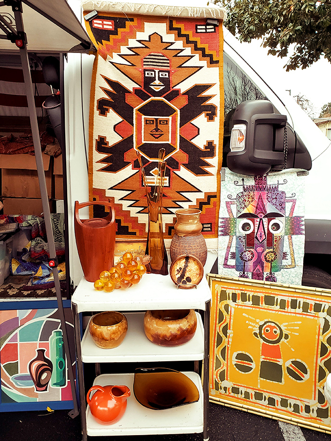 Cultural treasures from around the world create a global bazaar effect. That Southwestern textile could be the conversation piece your living room has been missing.