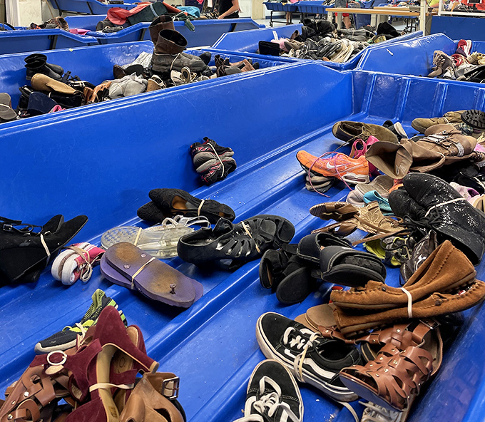 A footwear free-for-all where one shopper's castoff boots might become your favorite fall fashion statement for less than a latte.