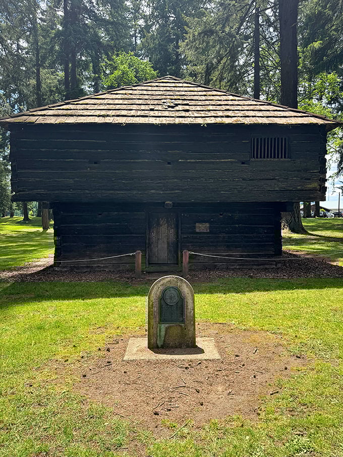 The Fort Borst Block House stands as a wooden time capsule, reminding visitors that before streaming services, people had to be genuinely resourceful.