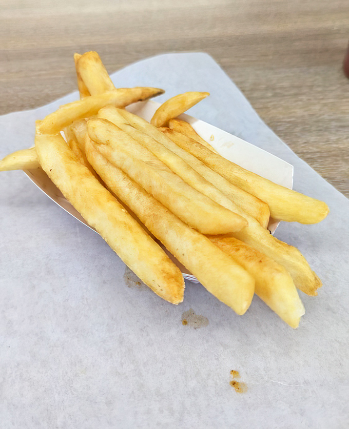 Golden, crispy, and unapologetically straightforward&mdash;these fries don't need fancy seasonings when they're already potato perfection.