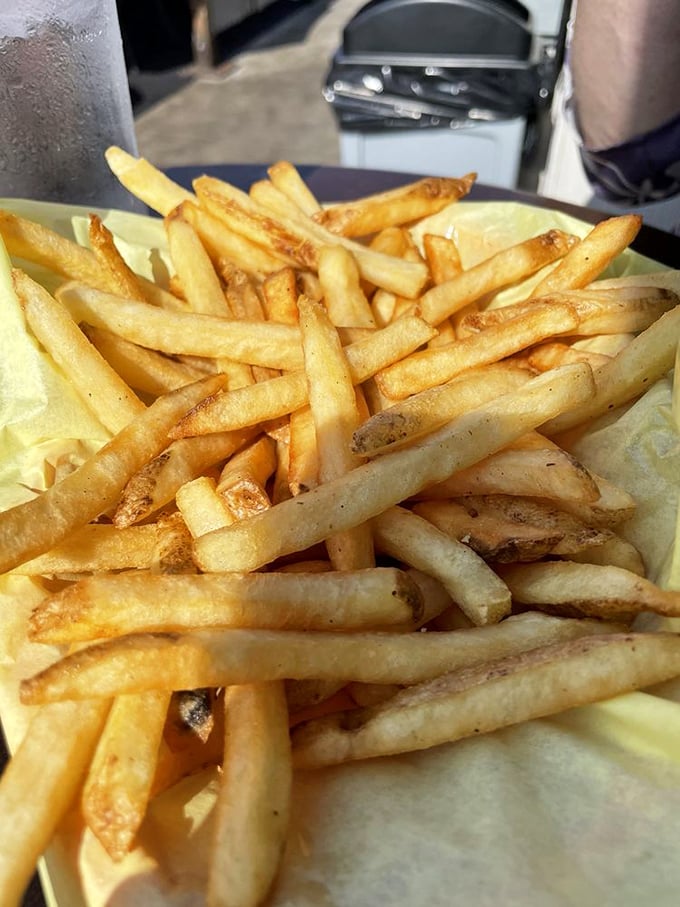 Golden fries that actually taste like potatoes &ndash; revolutionary concept in an age of frozen imposters everywhere.