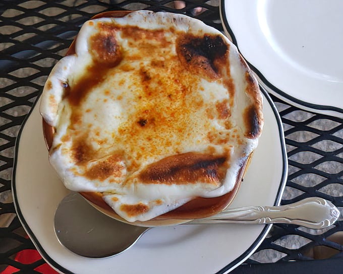 Not just soup, but a commitment&mdash;a beautiful, cheese-capped promise that winter in Wisconsin has its consolations.