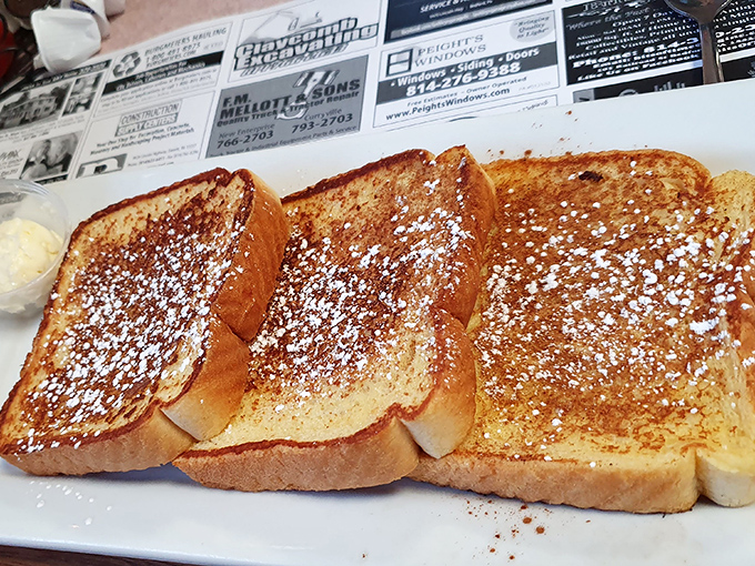 French toast that doesn't whisper "good morning"&mdash;it belts it out with a powdered sugar microphone and cinnamon backup singers.