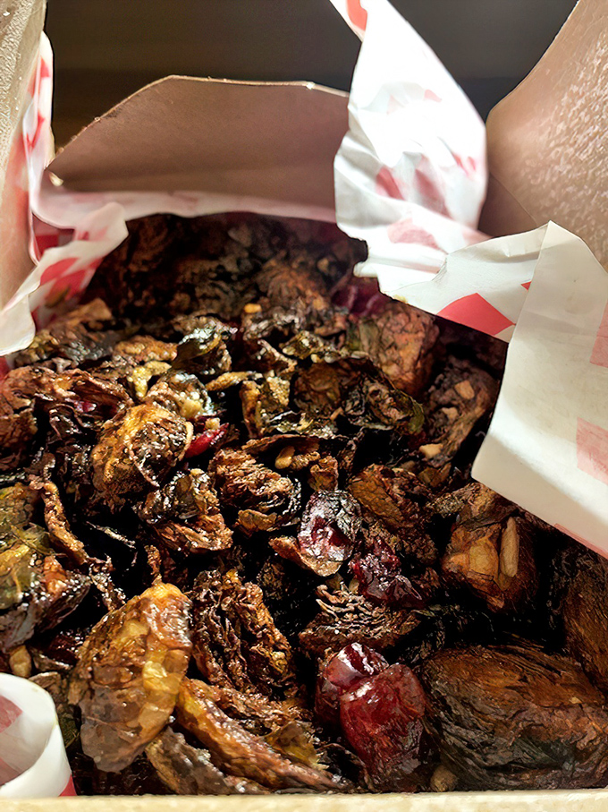 Whoever decided to fry Brussels sprouts deserves a Nobel Prize. These caramelized beauties convert even the most stubborn vegetable skeptics.