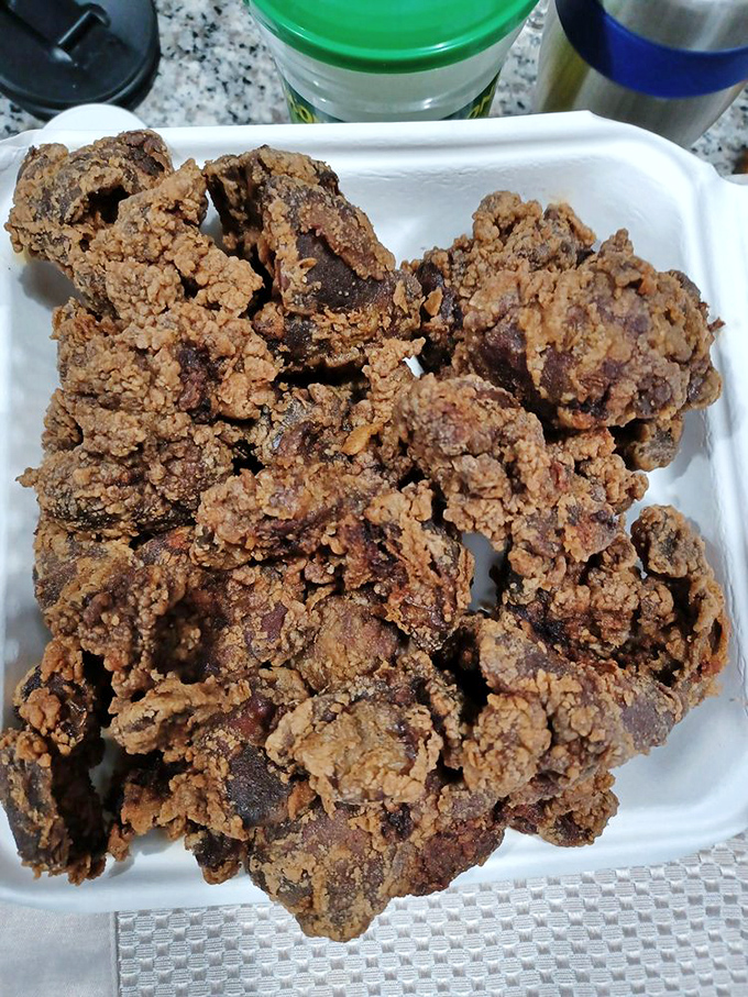 Fried chicken so perfectly golden it belongs in Fort Knox. That sauce drizzle is the jewelry that completes this masterpiece.