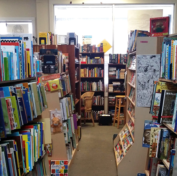 Between these shelves lies the original social network &ndash; books that connect you to worlds far beyond your data plan's reach.