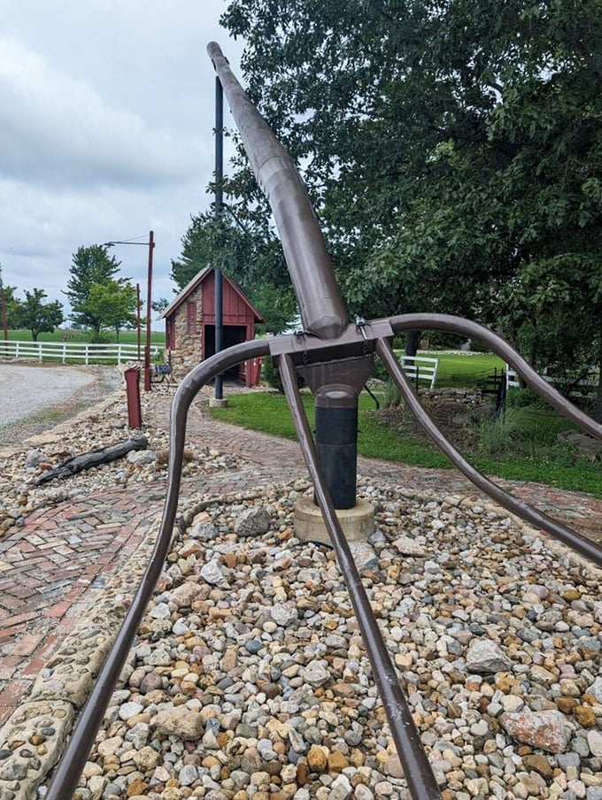 From this angle, you can truly appreciate the engineering feat&mdash;those massive metal tines could easily skewer a compact car.