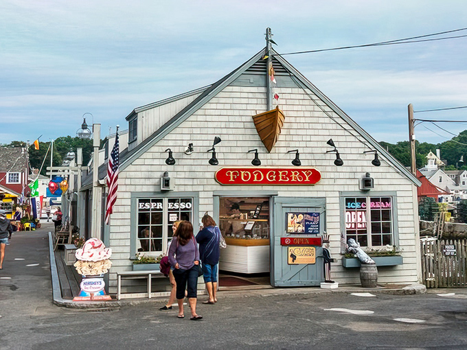 The Fudgery on Bearskin Neck lures you in with sweet aromas that should probably be illegal.