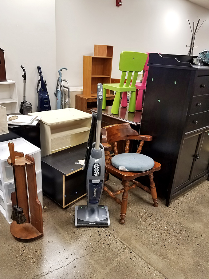 Furniture finds that span generations sit patiently waiting for their second act. That wooden chair has stories to tell.