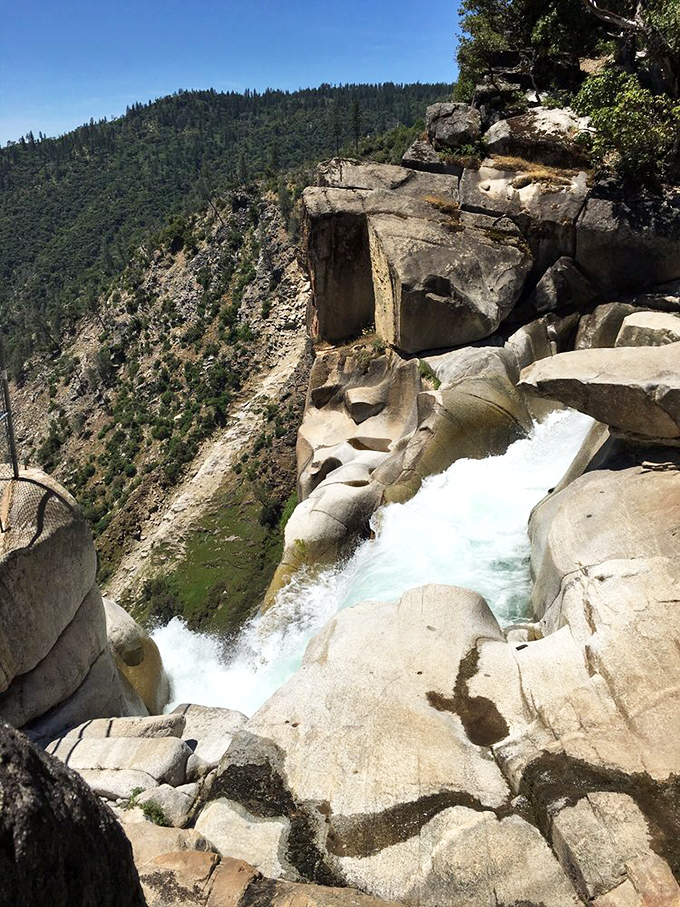 Water doing what it does best&mdash;finding the path of least resistance while creating the most spectacular scenery. Nature's obstacle course!