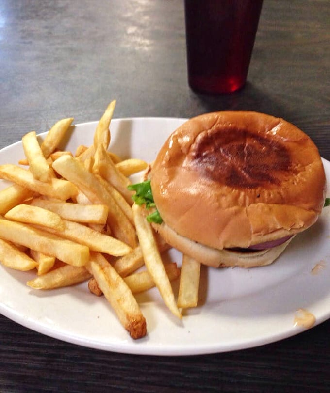 When a burger joint takes this much care with their basics, you know they're not messing around. Those fries look hand-cut too!