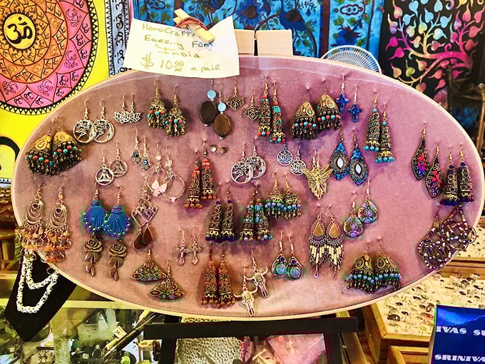 Handcrafted earrings that tell stories louder than your aunt at Thanksgiving dinner. Each dangling masterpiece transforms "Oh, this old thing?" into a conversation starter.